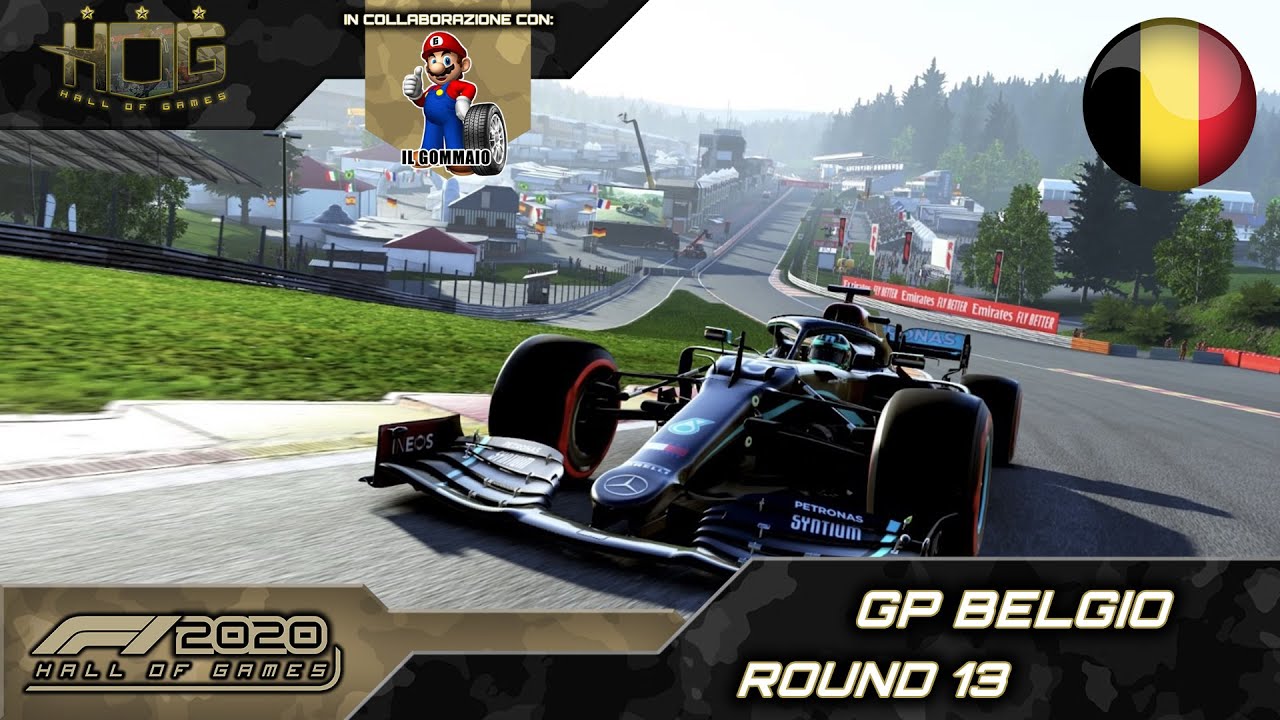 HOG - F1 2020 - ROUND 13 - GP BELGIO - CAT.F1 - YouTube