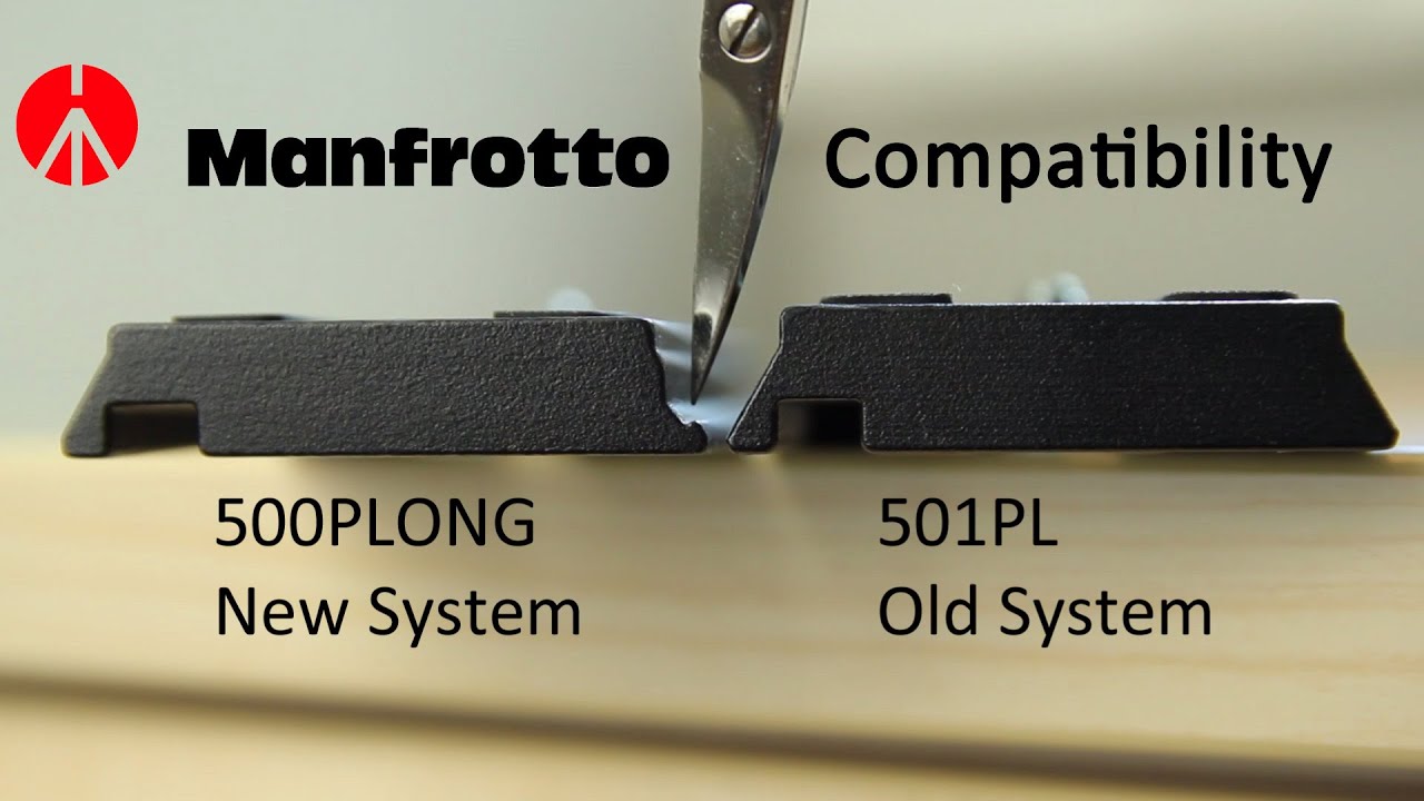 Compatibility between Manfrotto 501PL and 500PLONG with quick release ...
