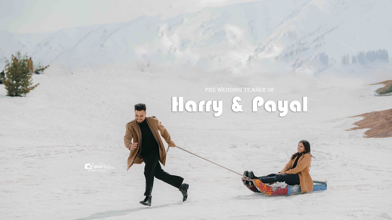 4k Cinemtic Pre Wedding Teaser Of Harry & Payal l Kashmir l Studio ...