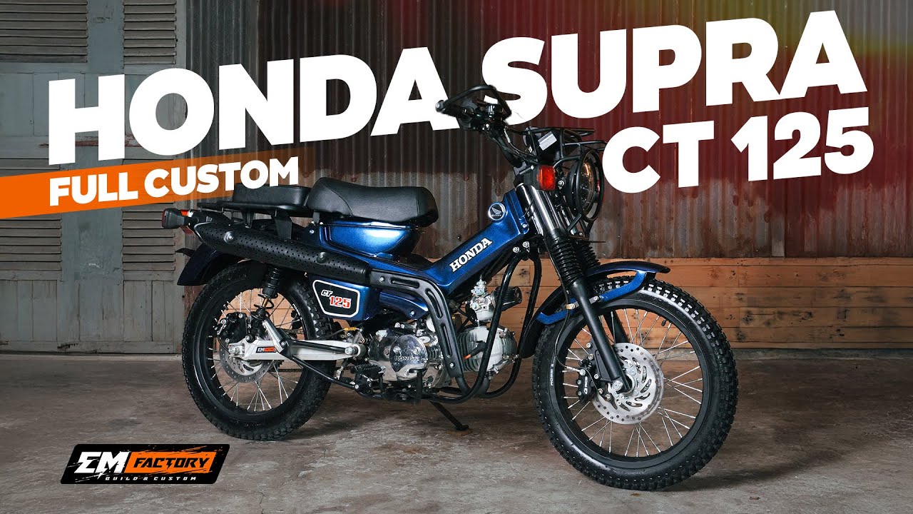 CUSTOM MOTOR BEBEK CT 125 YANG PALING BANYAK DIMINATI!! - YouTube