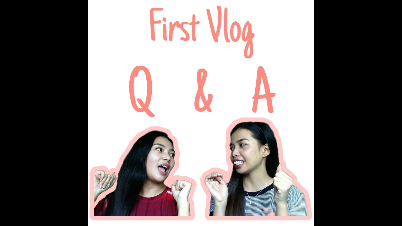 OUR FIRST VLOG/ Q&A - YouTube