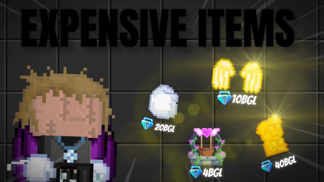 BUYING and SELLING EXPENSIVE ITEMS feat. WinterGT | Growtopia - YouTube