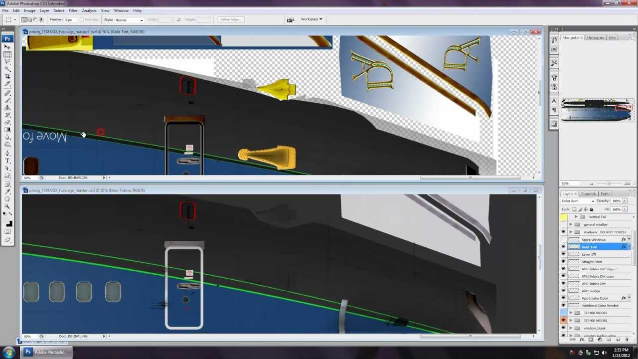 FSX / FS9 Livery Painting Tutorial - Video #13 - YouTube