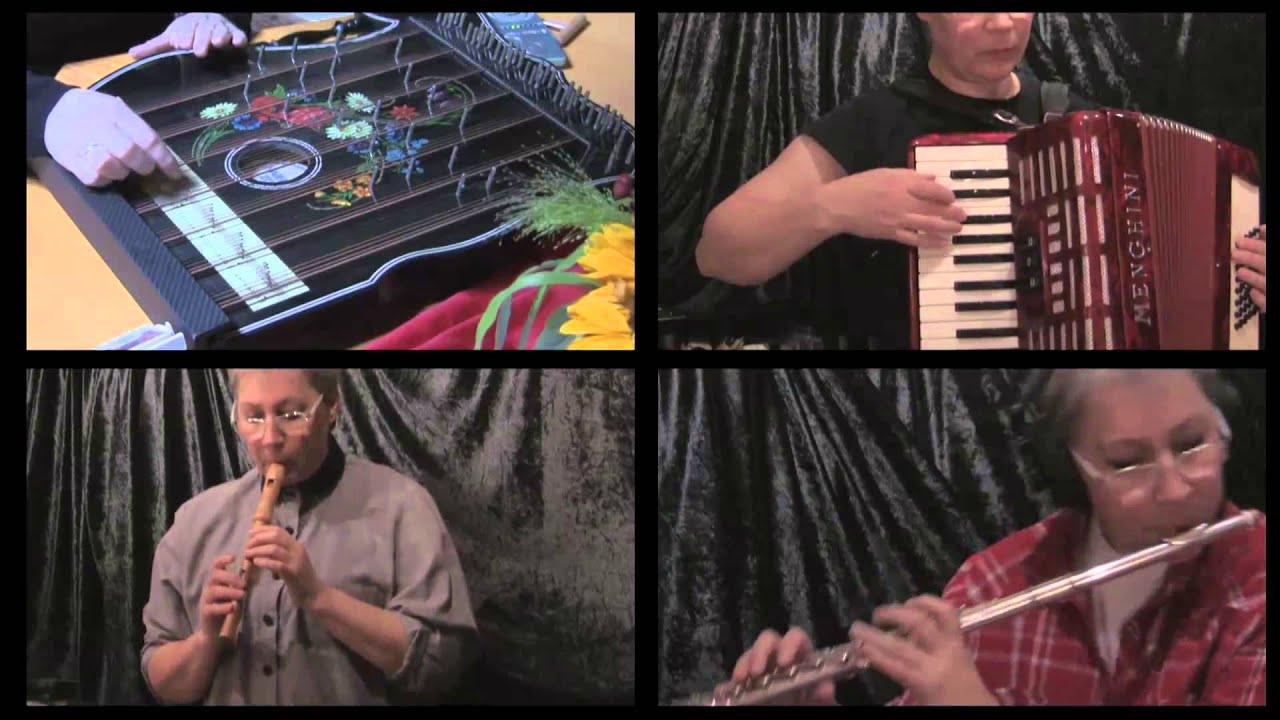 "Da unten im Tale" von Johannes Brahms - Harpeleik-Zither mit anderen ...