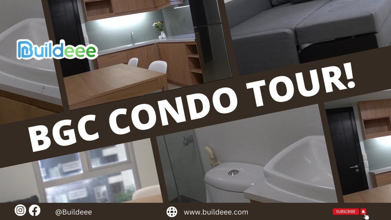 Buildeee Tour inside the BGC Condo Unit! - YouTube