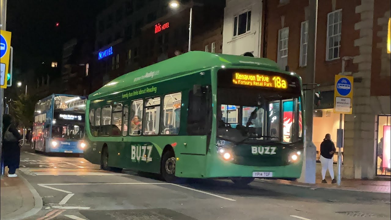 🎃 Reading Buses Enviro300 437 (YP14 TGF) On Route 18a To Kenavon Drive ...