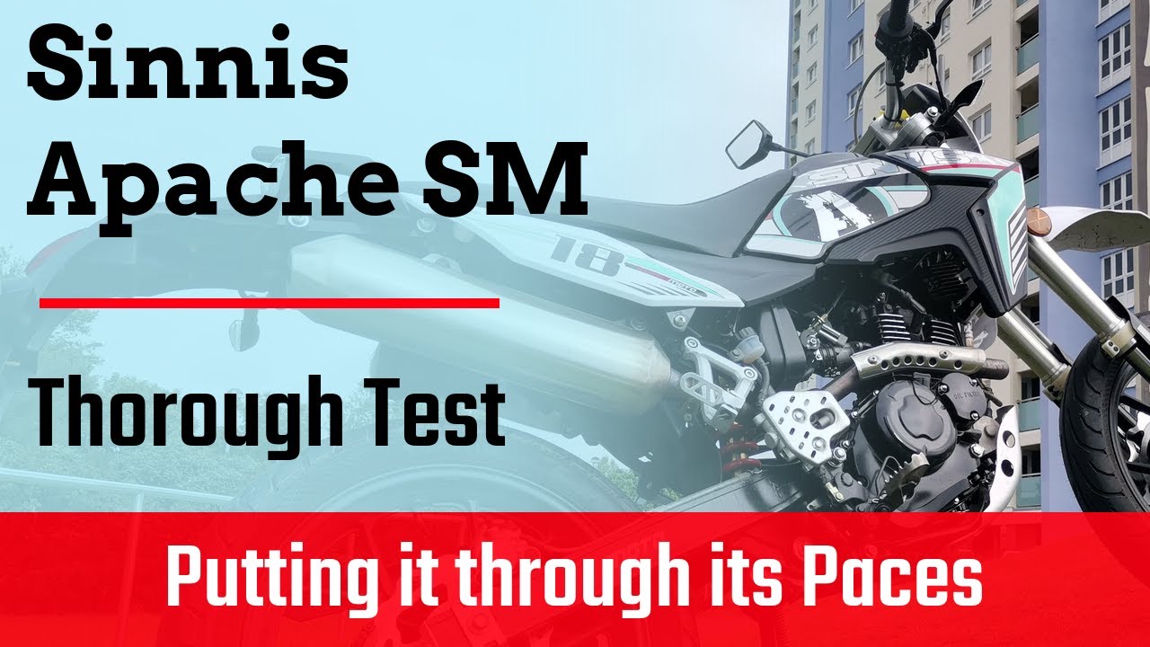 2020 Sinnis Apache SM 125 | PART 3 of 4 | Putting it through it's paces ...