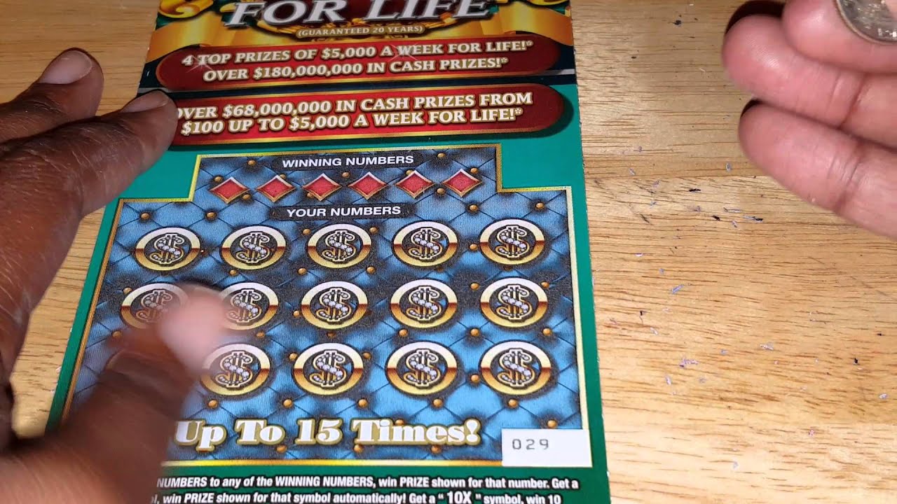Florida Lottery: Flamingo Multiplier and $5,000 A Week For Life - YouTube