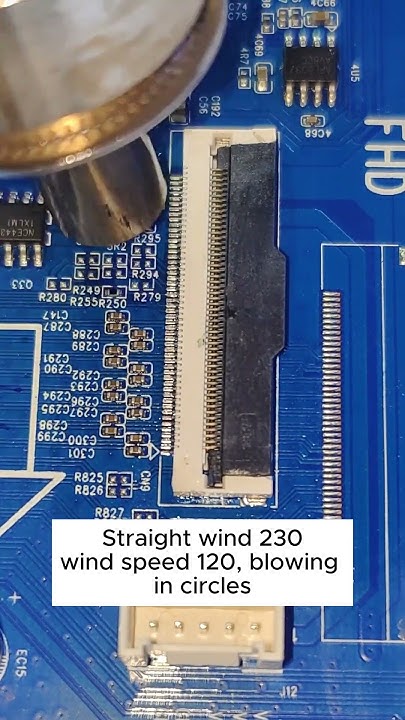 How to remove FPC connector from PCB - YouTube