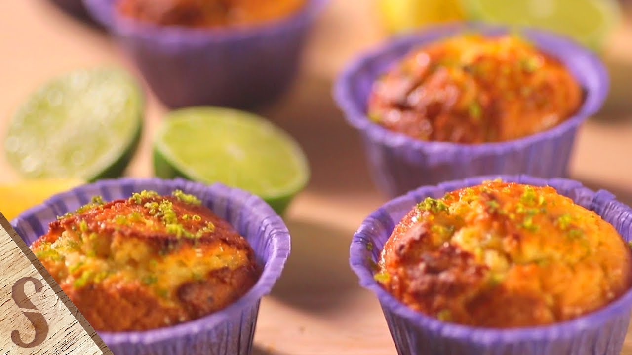 How to Make Lemon Lime Muffins - YouTube