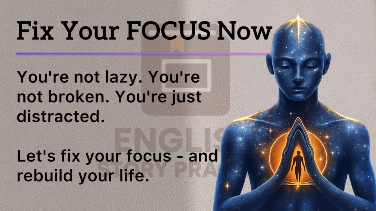 Fix Your Focus Now🔥|| Learn English Naturally - YouTube