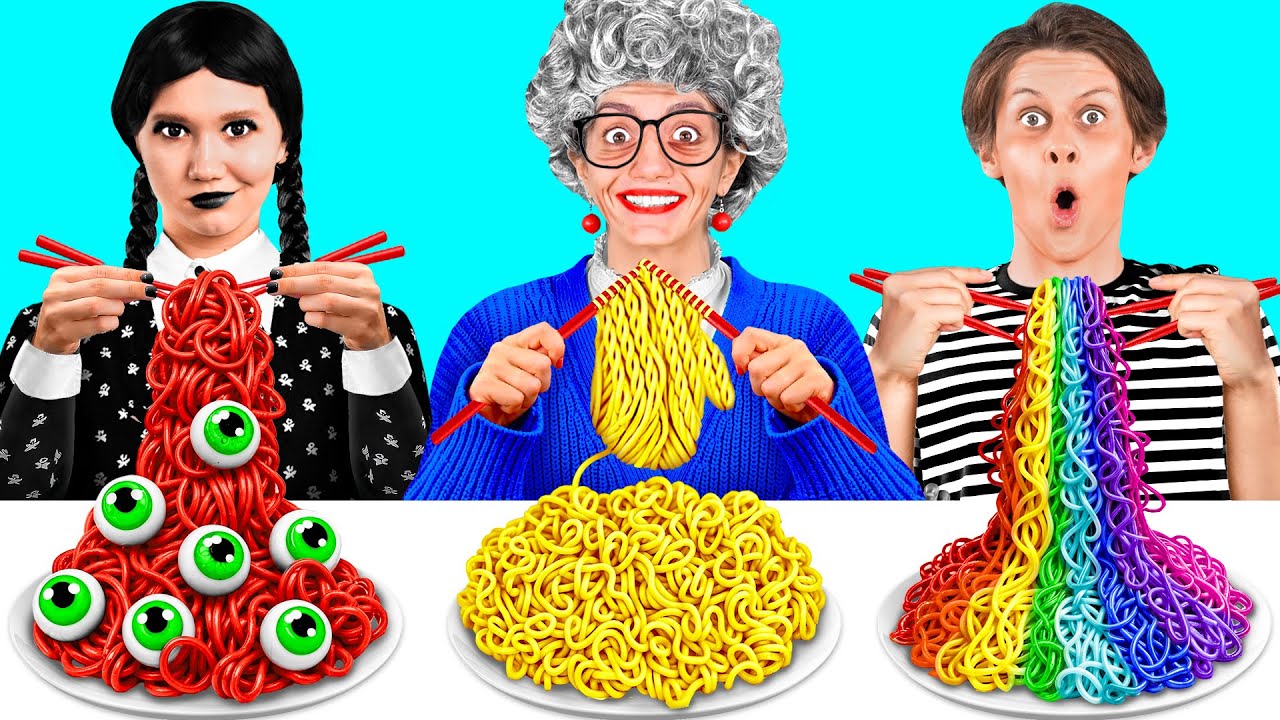 Wednesday vs Oma: Koch-Challenge | Lustige Küchen-Hacks von FUN FOOD ...