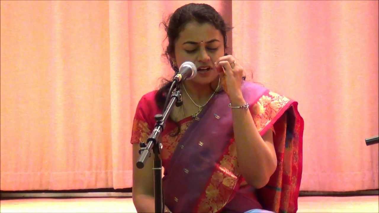 Saumitri bhagyame manasa- Kharaharapriya- Sandhya Anand Vocal - YouTube