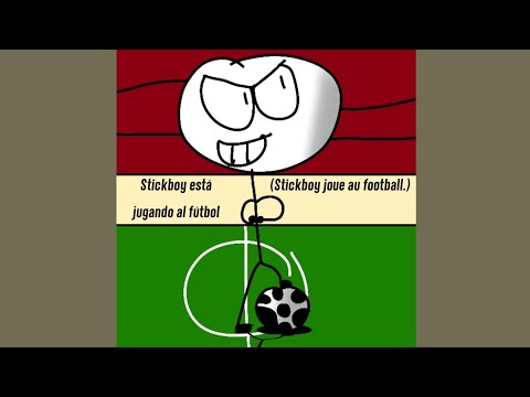 Stickboy está jugando al fútbol (Stickboy joue au football) - YouTube