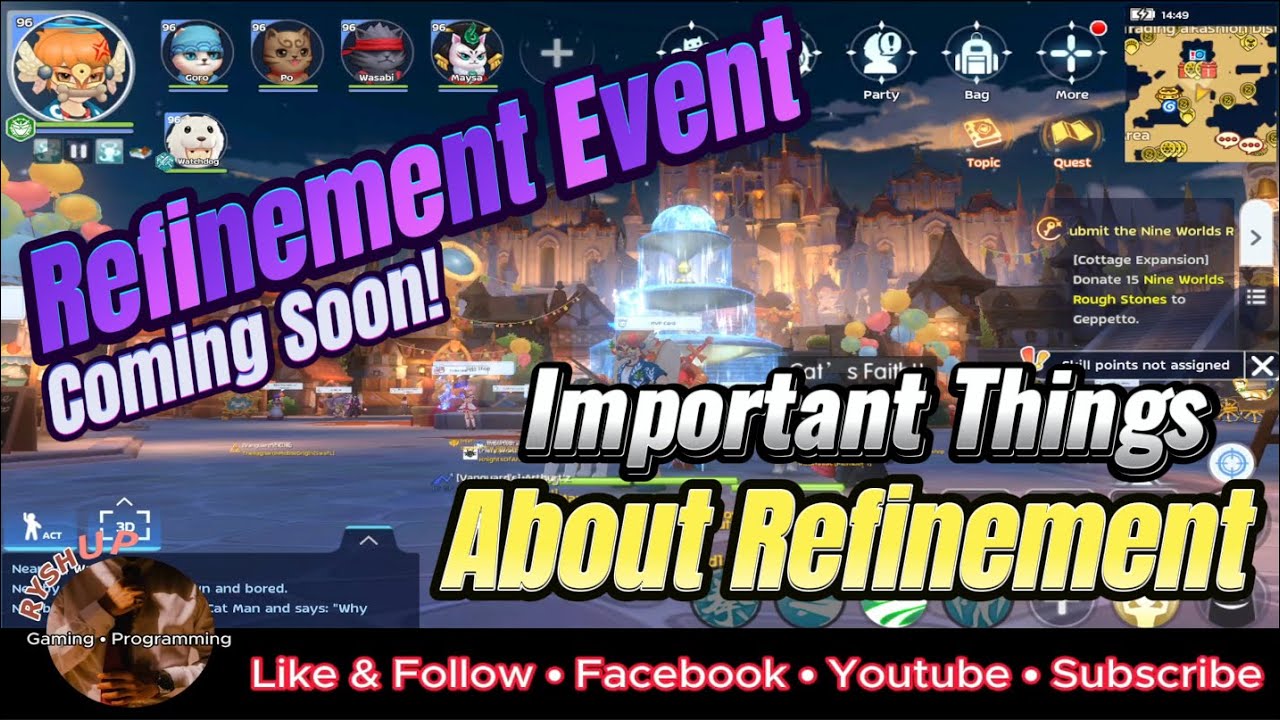 Ragnarok M Classic: Important Things About Refinement! Upcoming Event ...