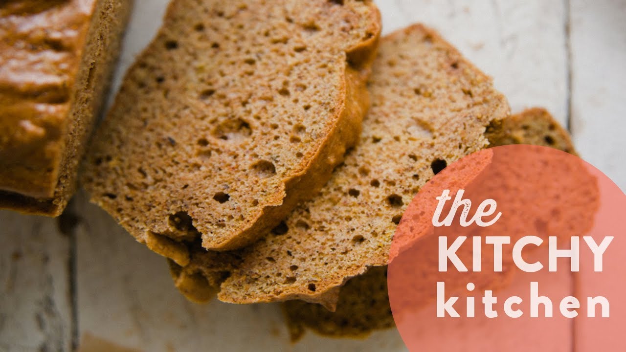 Grain Free Turmeric Bread // Living Deliciously with Sweet Laurel - YouTube