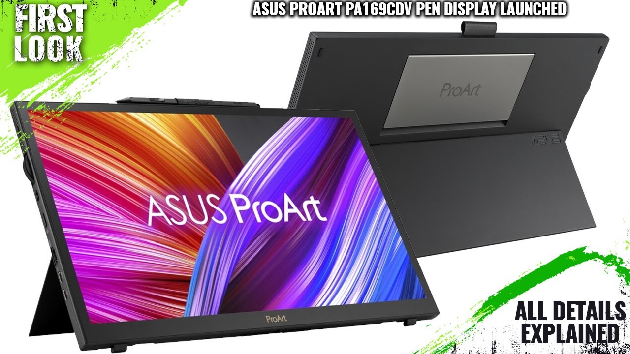 ASUS ProArt PA169CDV Pen Display Launched - Price @ US $239 - Explained ...