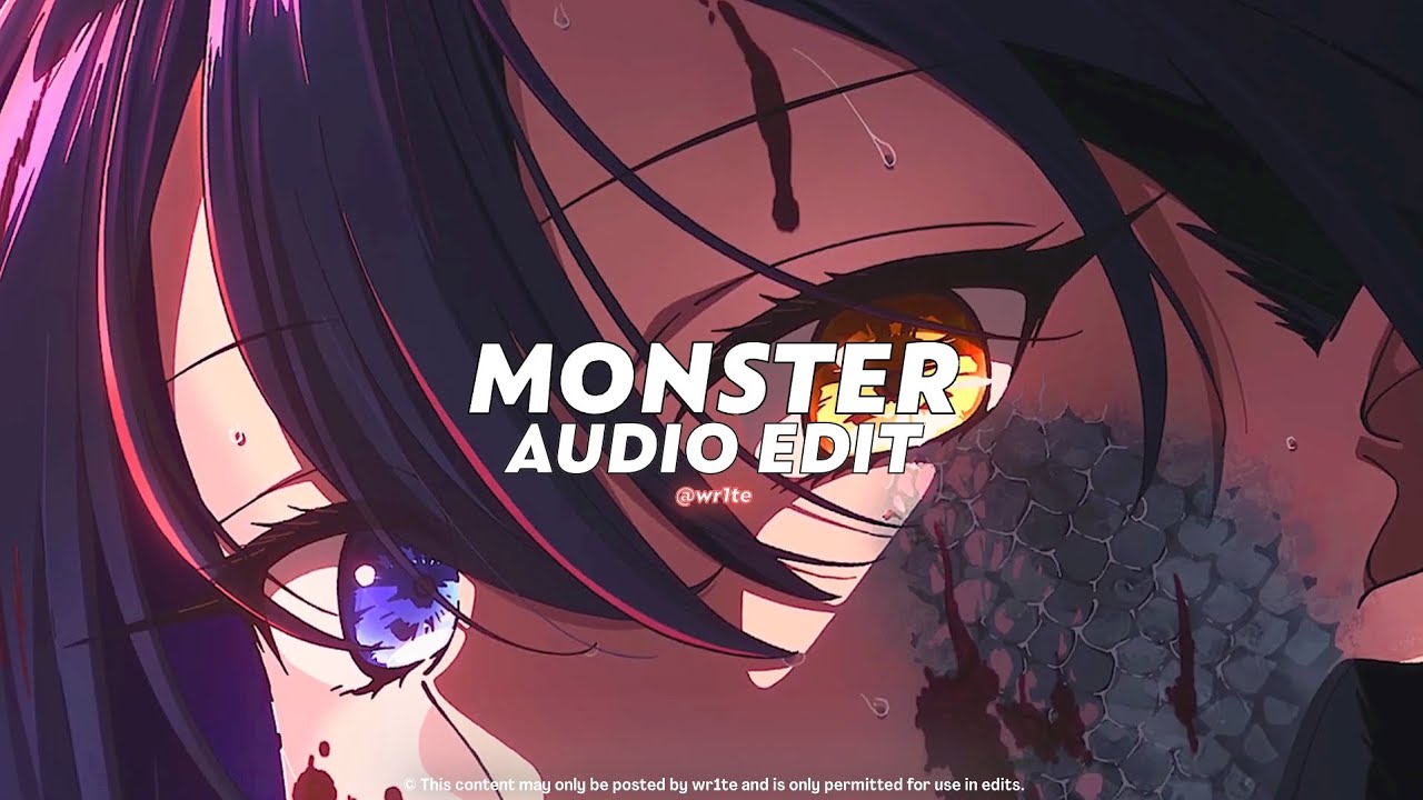 monster (tiktok version) || lady gaga [ edit audio ] - YouTube