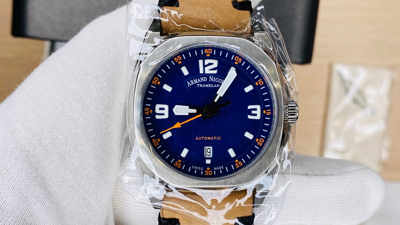 Xship.vn: Armand Nicolet JH9 Automatic Blue Dial Men Watch A660HAA-BO ...