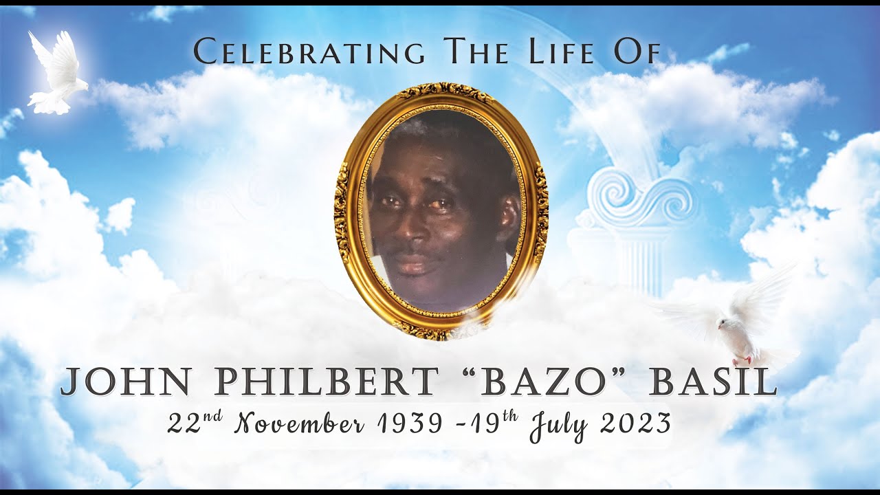 Celebrating The Life Of John Philbert "aka Bazo" Basil - YouTube