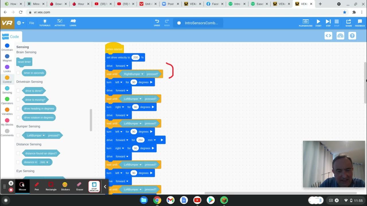 Wall Maze in VEX VR - YouTube
