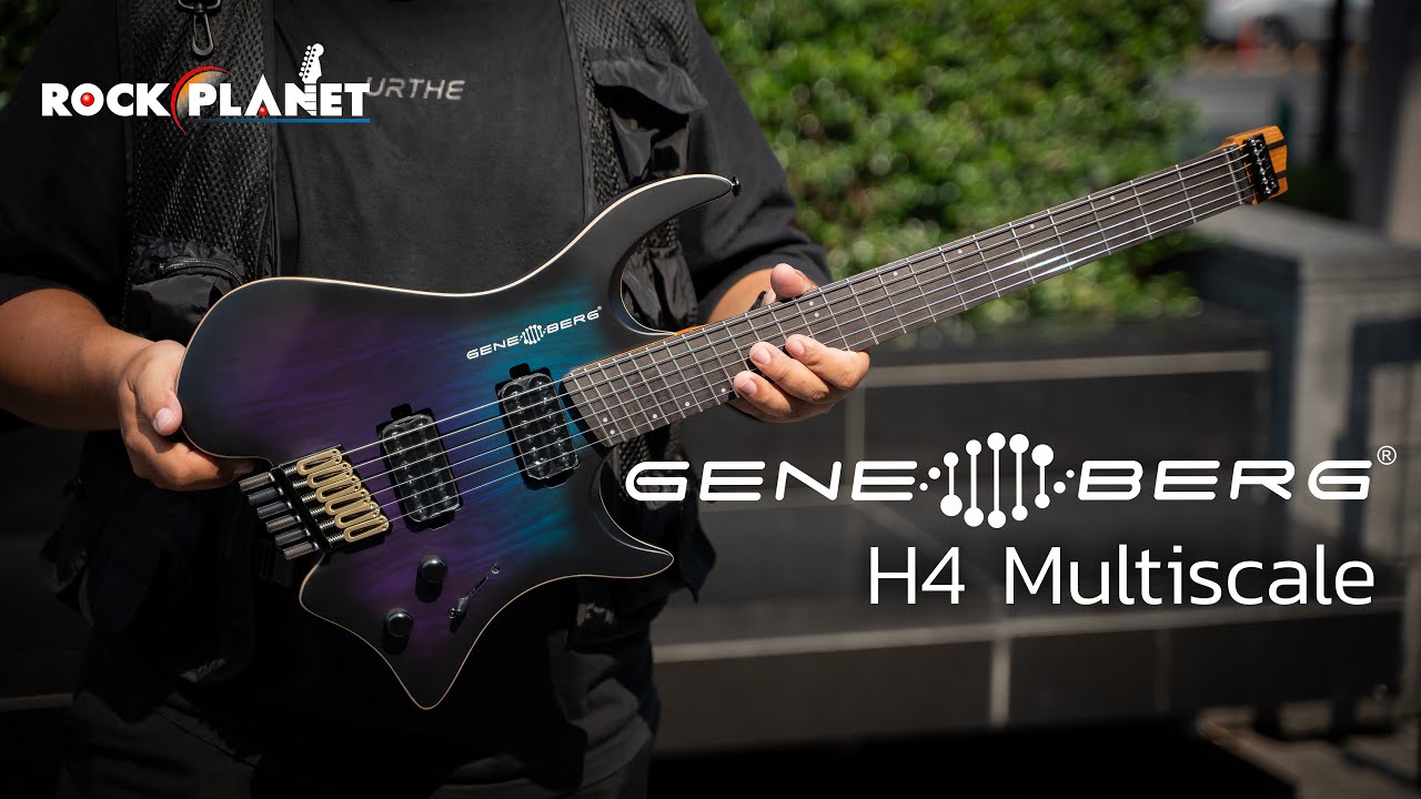Gene Berg H4 Multiscale กีต้าร์หัวตัดสุดจี๊ด ในราคา 8,XXX - Rockplanet ...