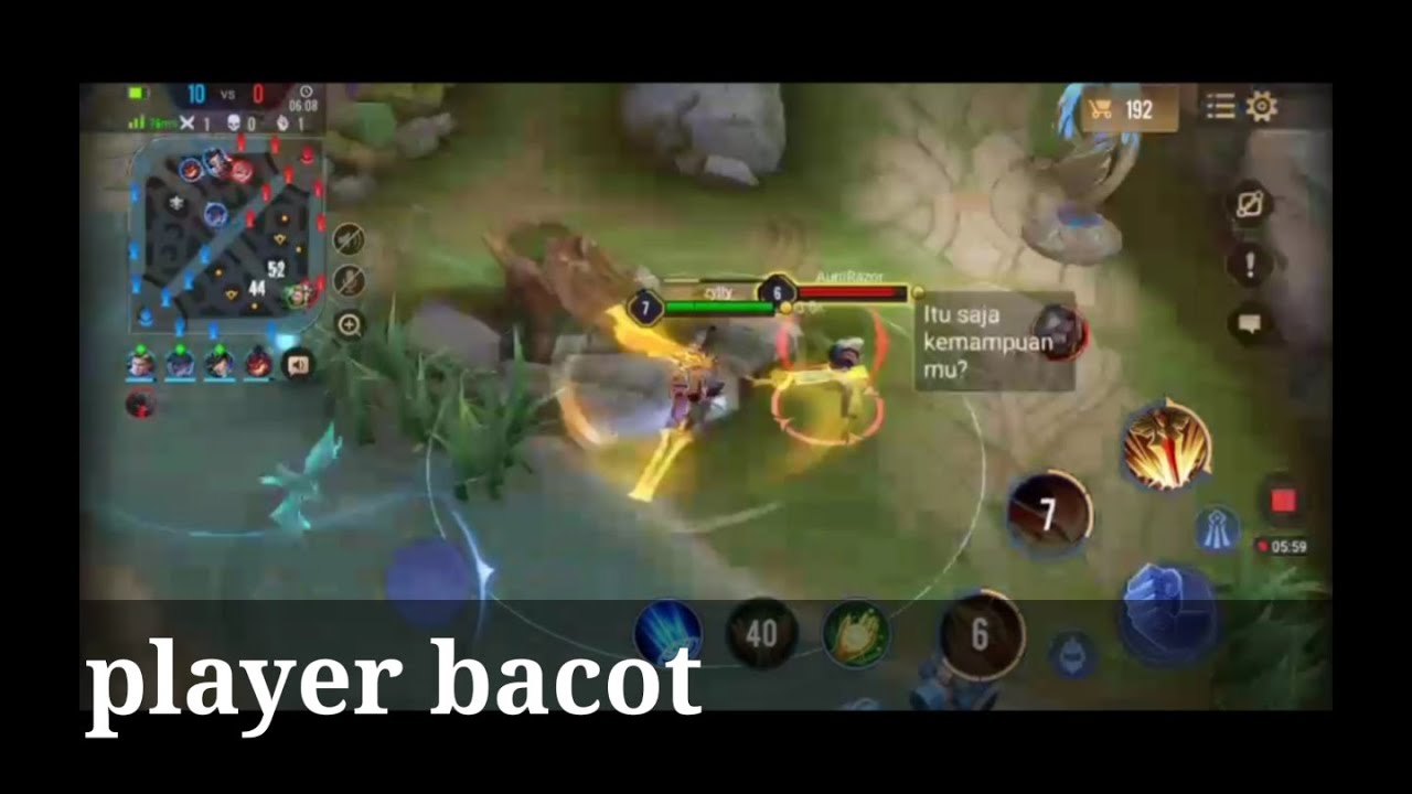 AOV : King Arthur aov jumpa lawan player bacot | Arena Of Valor - YouTube