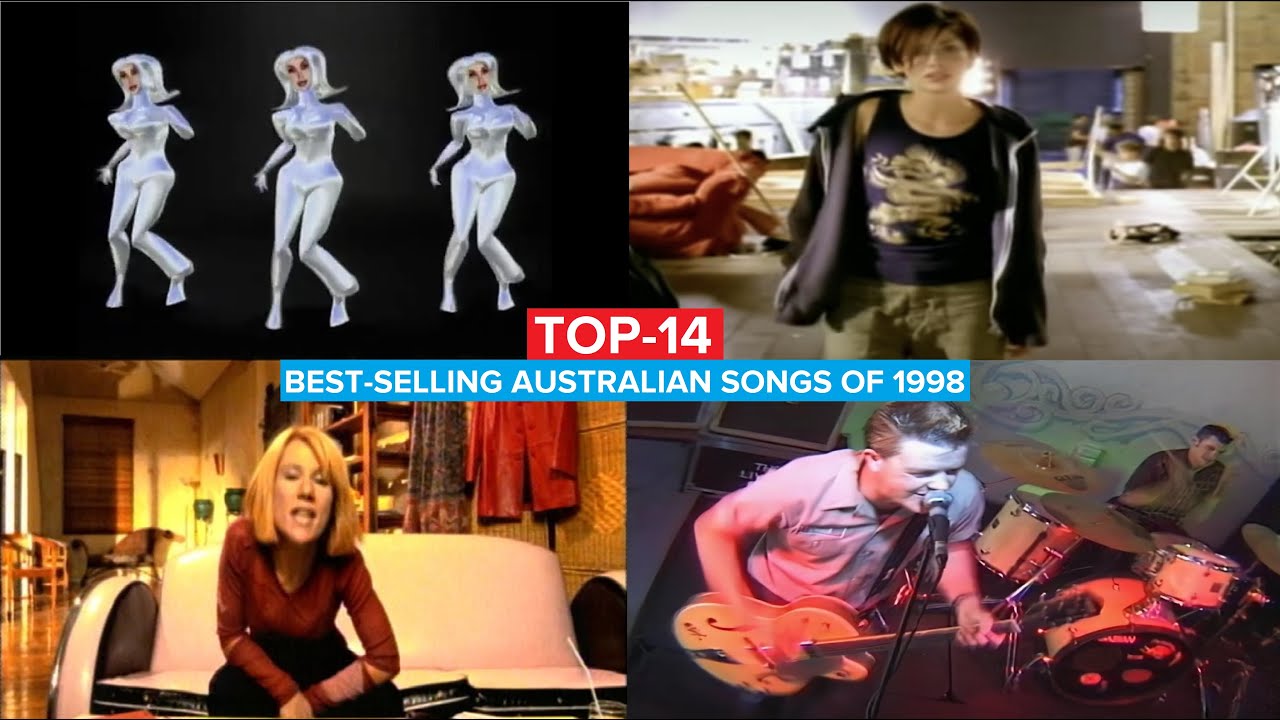 Top-14 Best-Selling Australian Songs of 1998 - YouTube