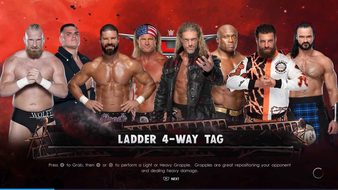 WWE LADDER TAG TEAM MATCH WWE GAME PLAY #wwe #wwegameplay - YouTube