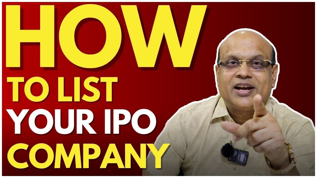 How to list your company in BSE or NSE | Pankaj Ladha - YouTube
