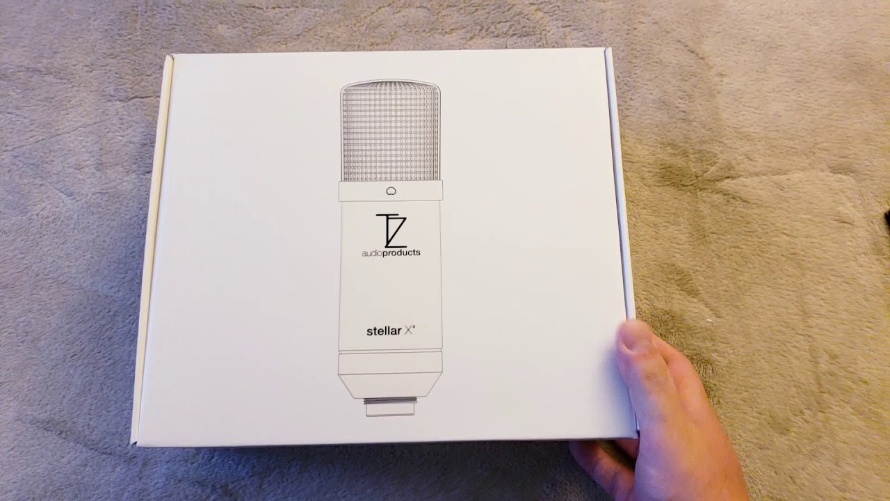 Unboxing of the Tech Zone Stellar X2 Condenser Microphone - YouTube