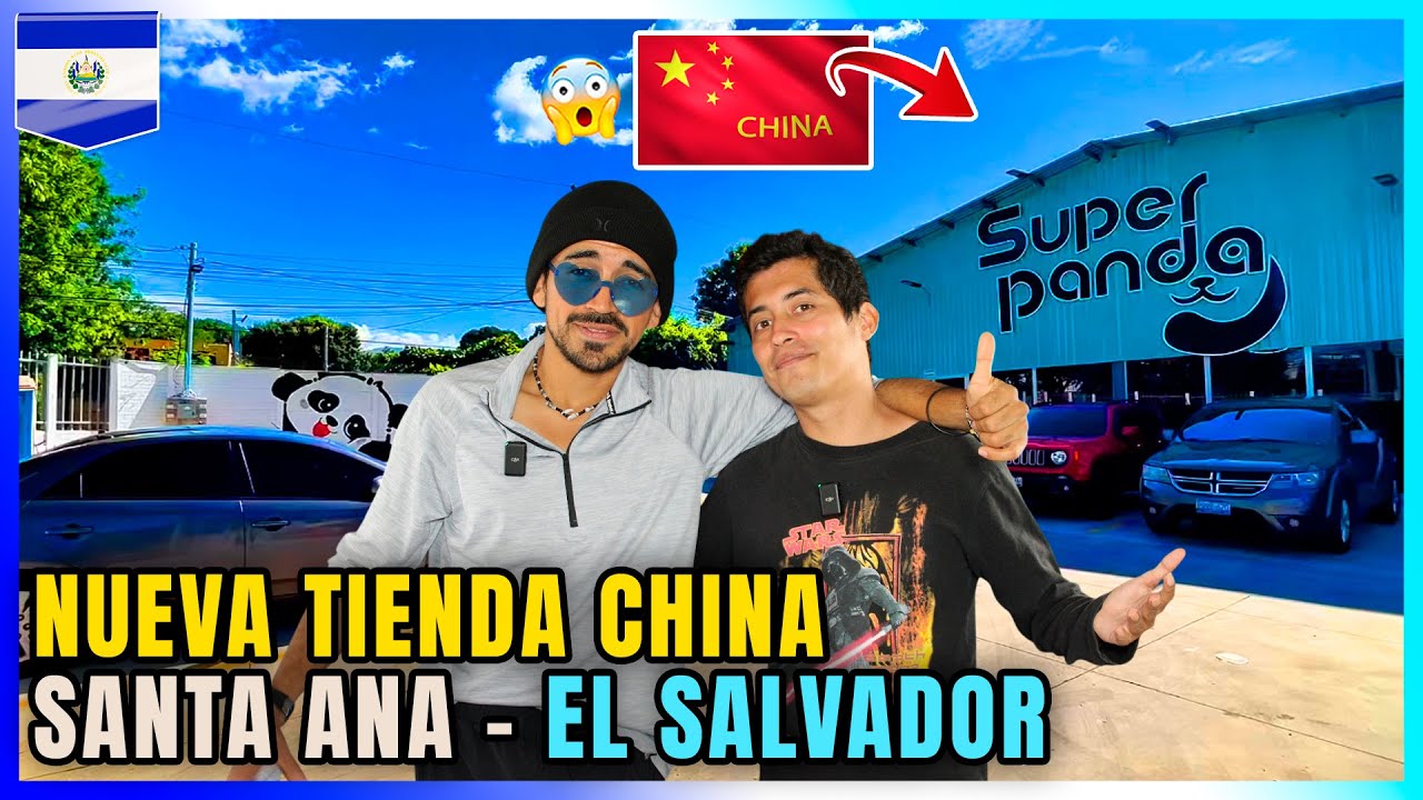 🐼 SUPER PANDA TIENDA CHINA Santa Ana El Salvador - YouTube