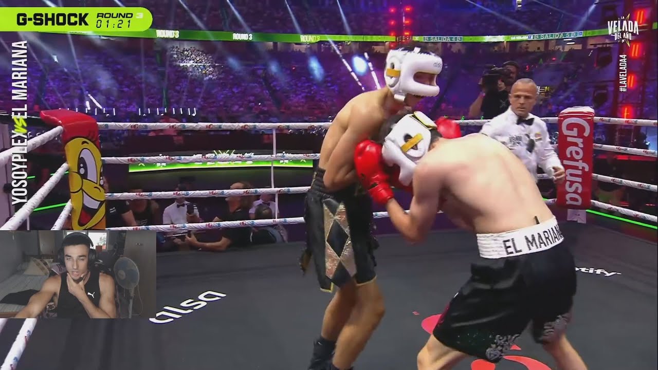 EL POLÉMICO PLEX VS ELMARIANA DE LA VELADA - YouTube