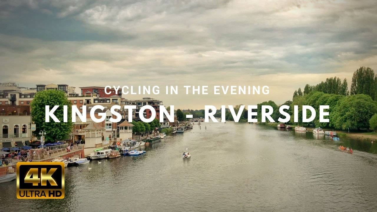 [4K] Kingston riverside London 2021 | Walk Kingston Town upon Thames ...