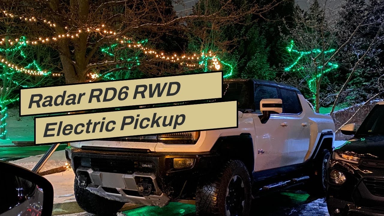 Radar RD6 RWD Electric Pickup Launches With Sub-$25,000 Base Price ...