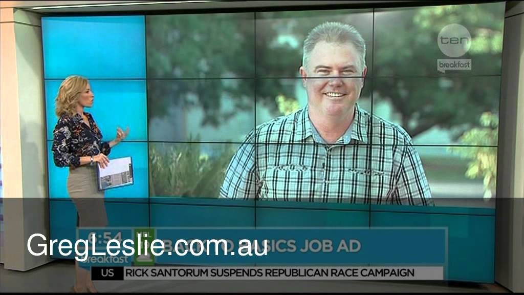 Greg Leslie Interview on Breakfast TV - Unusual Recruitment Method ...