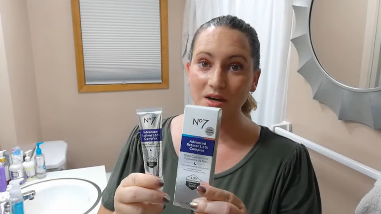 No 7 Advanced Retinol 1.5% Night Concentrate Complex Serum Review and ...