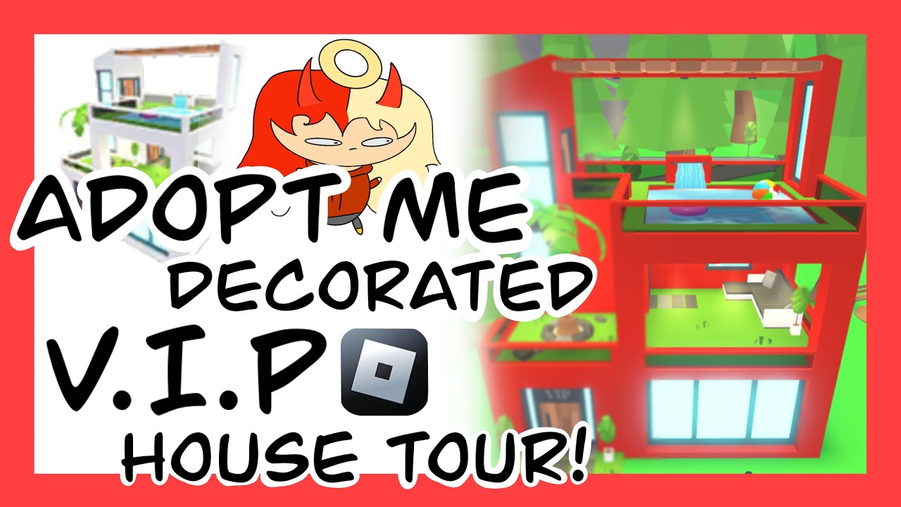 Decorated V.I.P House Tour! | Adopt Me! - YouTube