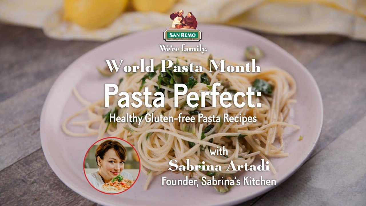 World Pasta Month Series EP5: Healthy Gluten Free Pasta Recipes - YouTube