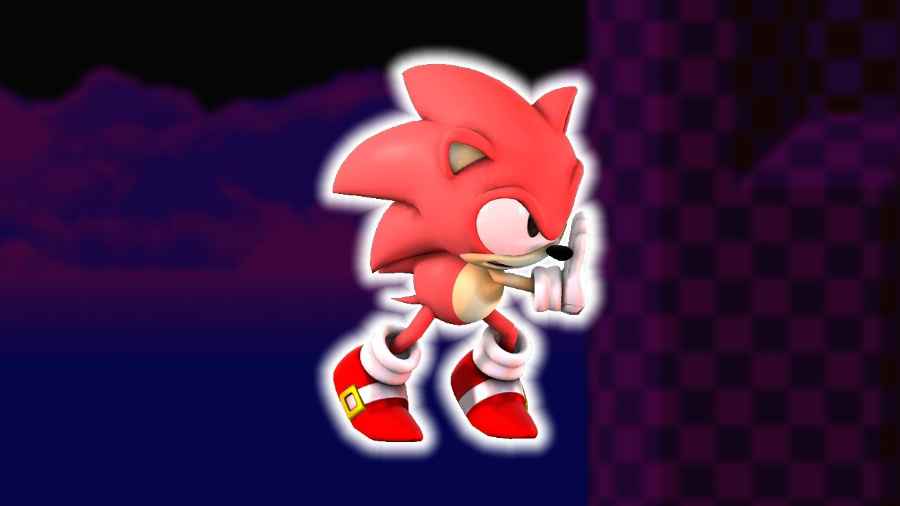 Climbing a Wall In Classic Sonic Simulator For 37 Minutes and 56 ...