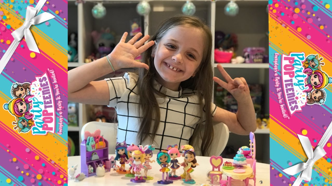 PARTY POP Teenies | Miniature Dolls | TOY REVIEW | Unboxing | Poppers ...