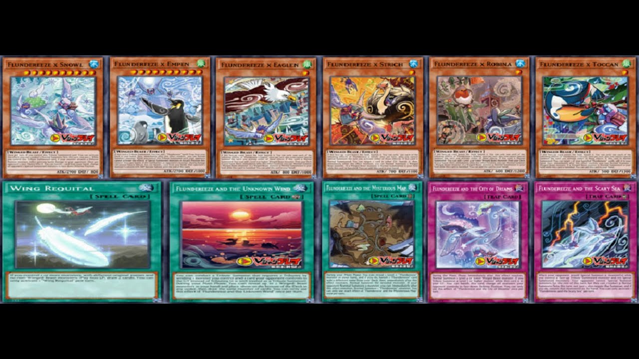 DECK MIX #65! FLUNDEREEZE MONARCH 60 CARDS DECK ( NEW ARCHETYPE + FT ...