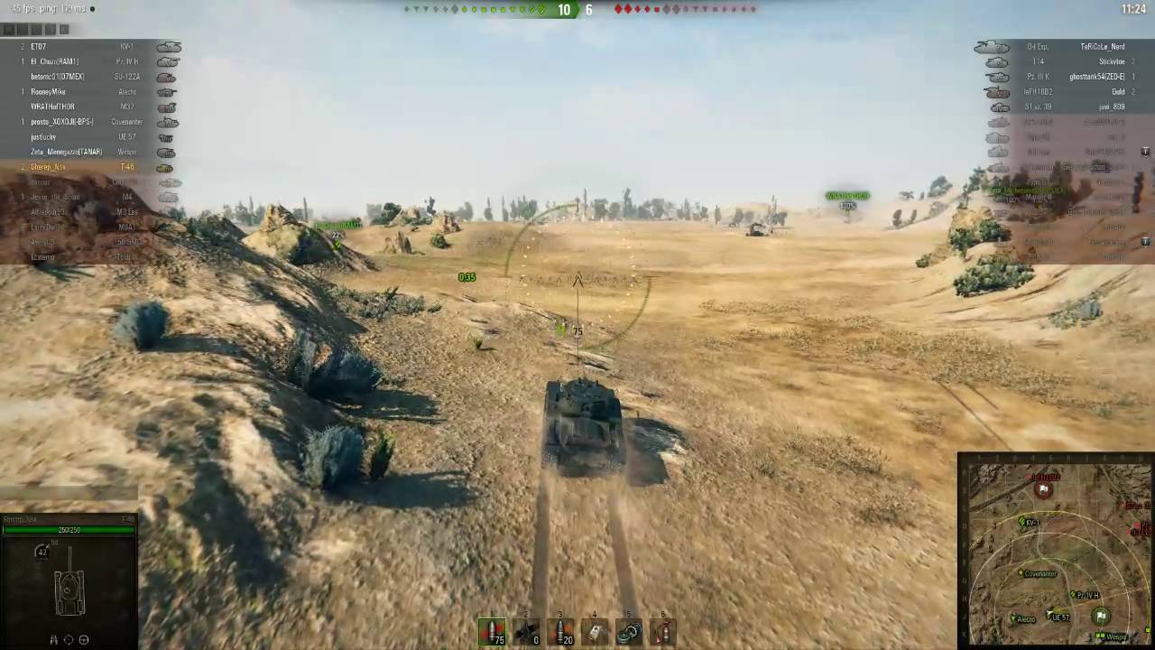 World of Tanks WOT Steppes - YouTube