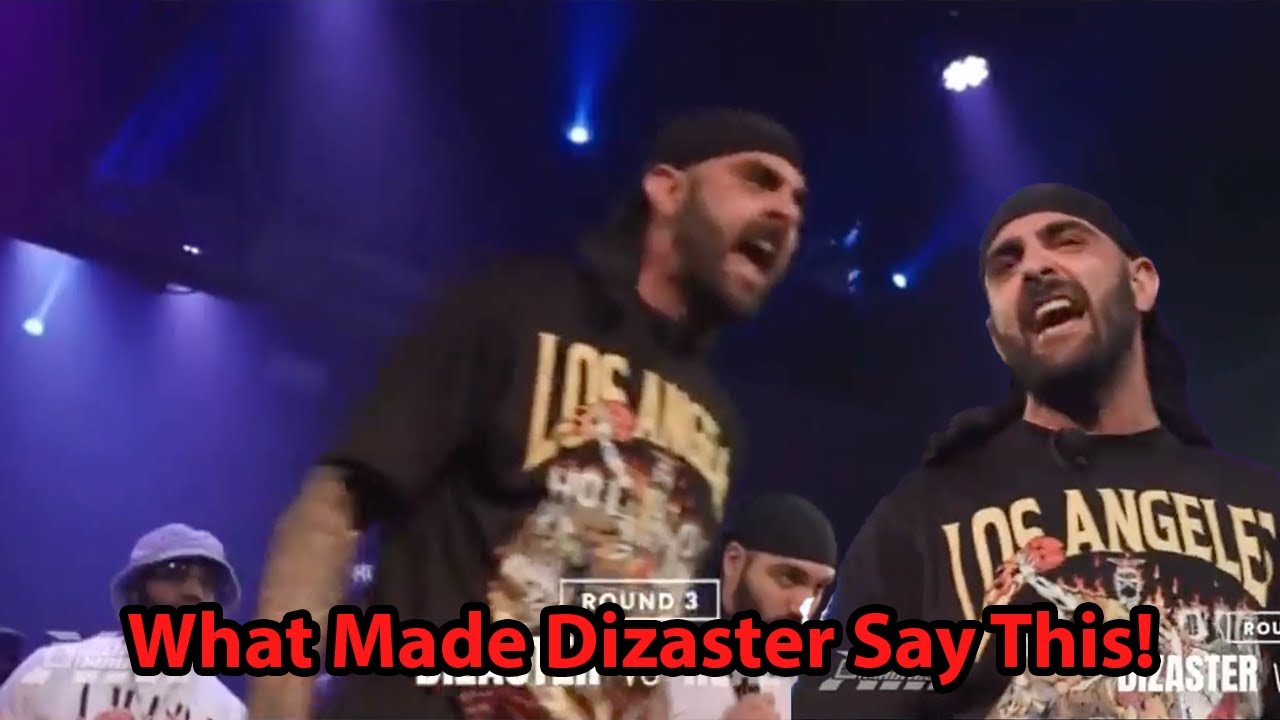Dizaster Let The N Word Fly During His Battle & The Crowd Went INSANE ...