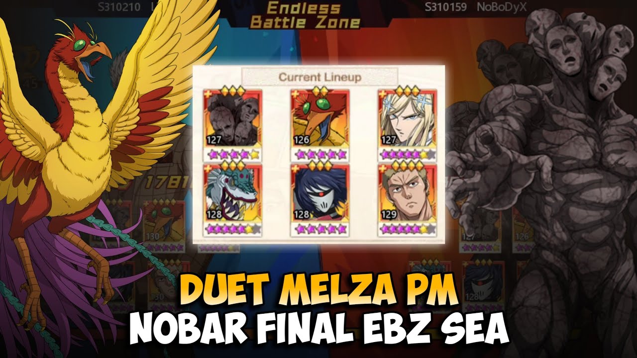 DUET MELZA X PM!! NOBAR FINAL EBZ BANNER MELZA | One Punch Man: The ...
