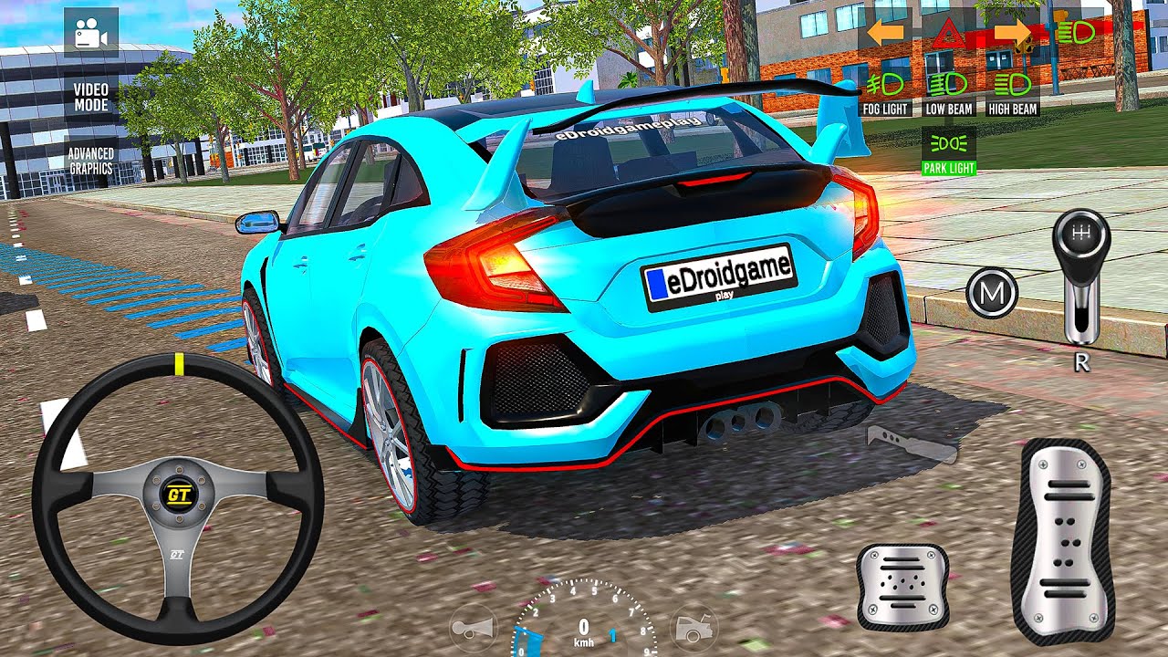 City Car Traffic Driving 3D: Civic city parking and driving SUV ...
