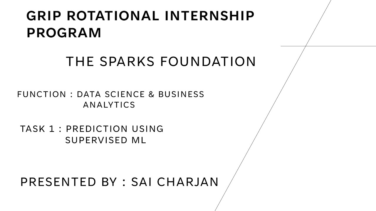 The Spark Foundation Task 1 - Data Science & Business Analytics ...