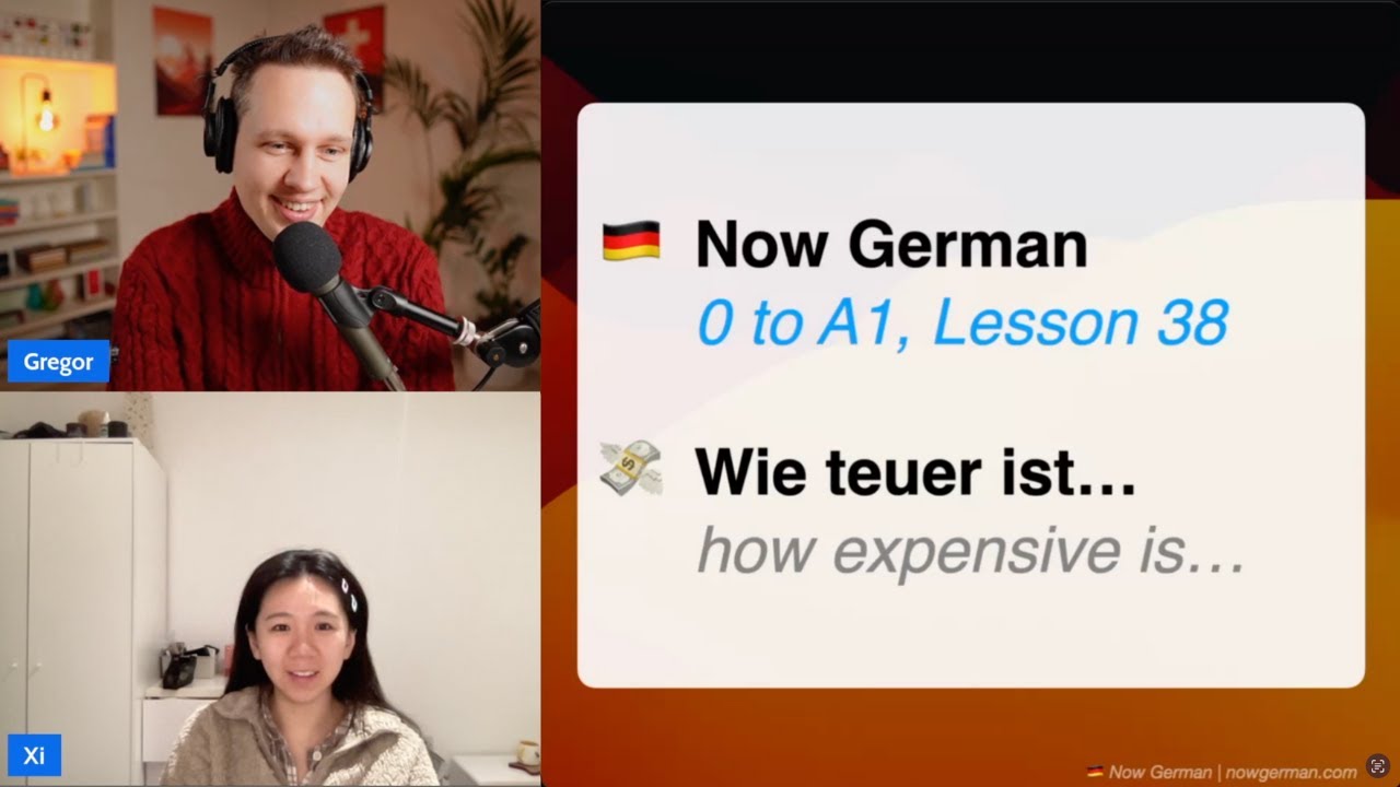 German 0 to A1 Lesson 38: 💸 Wie teuer ist... (how expensive is...) - YouTube