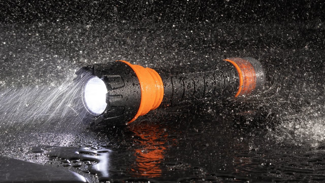 CARELITE LED Flashlights with Whistle Rechargeable High Lumens Flash ...