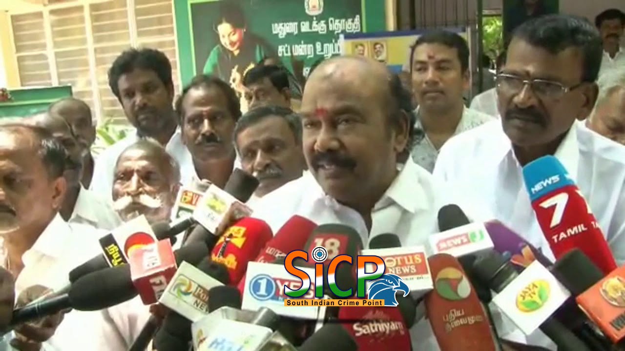 MLA Rajan Chellappa Press Meet at Madurai | sicp - YouTube